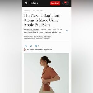 Atomy | Bags | Atomy Structured Bag As Seen On Forbes Marie Claire ...
